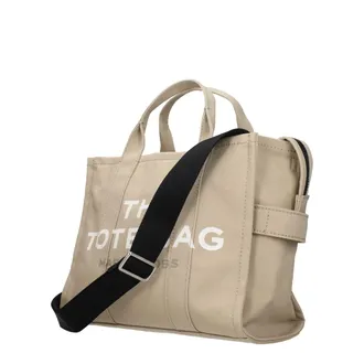 Marc Jacobs Womens Tote Beige Fabric
