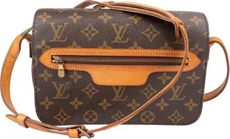 Louis Vuitton Crossbody Bags - Louis Vuitton Canvas Monogram Saint Germain PM Cro - Gr. unisize - in Braun - für Damen