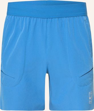 Nike Tennisshorts Court Advantage blau