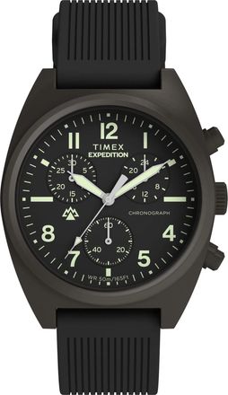 Timex Uhren - Quarz-Analoguhr Expedition Capstone Chronograph - Gr. unisize - in Schwarz - f&uuml;r Damen