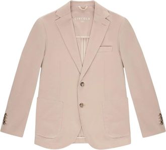 Circolo 1901 Homme, Vestes, Rose, Taille: XL Veste basique en piqu&eacute;