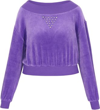 Faina Sweatshirt Frauen Violett
