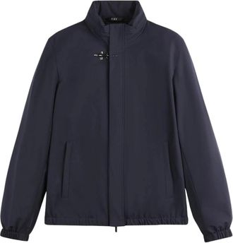 Fay Homme, Vestes, Bleu, Taille: L Bomber de voyage court
