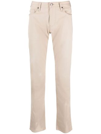 Emporio Armani J06 Slim-Fit-Jeans - Nude