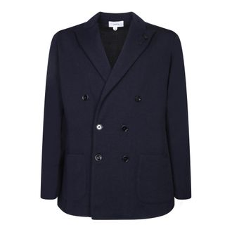 Lardini Blauer Blazer - - Jackets - Herren - Blau - M