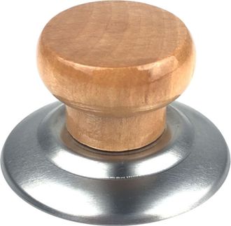 Generic Ersatzknopf f&uuml;r Topfdeckel: Multifunktionaler Holztopf-Deckelknopf, K&uuml;chenutensilien, Pfannendeckelknopf f&uuml;r Zuhause, Woks, T&ouml;pfe, Dampfgarer