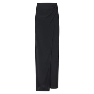 Andamane Phoebe Long Skirt - - Skirts - Damen - Schwarzk - M