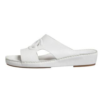 Dolce & Gabbana Cutout Gummi-Slides - - Shoes - Herren - Wei&szlig; - 44 EU