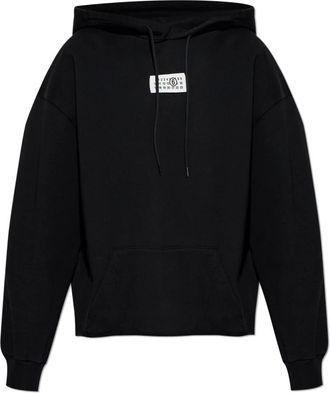 Maison Margiela Femme, Sweatshirts et sweats &agrave; capuche, Noir, Taille: 42 FR Hooded SweaT-shirt