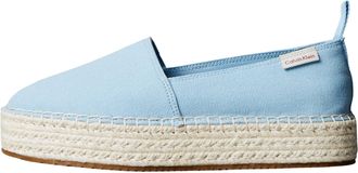 Calvin Klein Damen Espadrilles mit Plateau, Blau (Cool Blue), 38