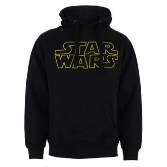 Star Wars Herren Basic Logo Hoodie, Schwarz, XL EU