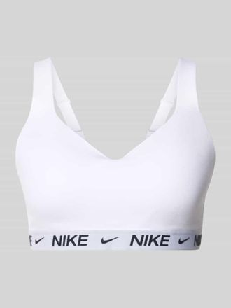 Nike Bustier mit Label-Details und verstellbaren Tr&auml;gern