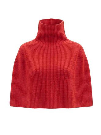 SA SU PHI Manteau Court - Rouge