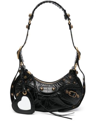 Balenciaga sac port&eacute; &eacute;paule Le Cagole XS - Noir
