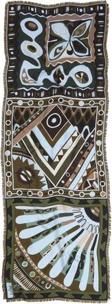 Pucci Femme, Accessoires, Multicolore, Taille: ONE Size &Eacute;tole en soie &agrave; imprim&eacute; mixte