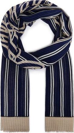 Tommy Hilfiger Schal Script AW0AW18869 Dunkelblau