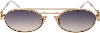 Miu Miu Lunettes De Soleil - Or