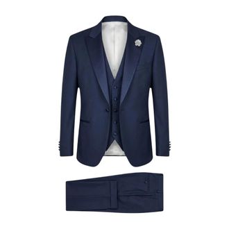 Paoloni Costume deux pi&egrave;ces &agrave; un bouton - Homme - Costumes - Bleu - Taille: XL