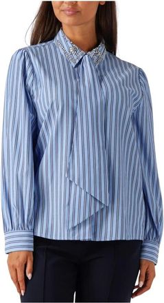 Aaiko Damen, Blusen & Hemden, Blau, SGröße