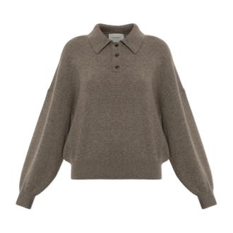 Lisa Yang Etta Kaschmir-Polo - - Knitwear - Damen - Braun - S