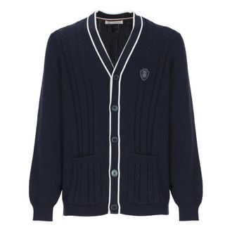 Brunello Cucinelli Herren, Strickwaren, Blau, SGr&ouml;&szlig;e