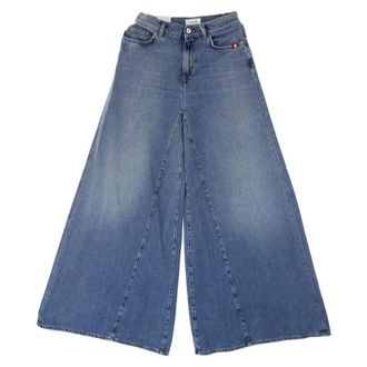 Amish Used Denim Jeans - - Jeans - Damen - Blau - W29