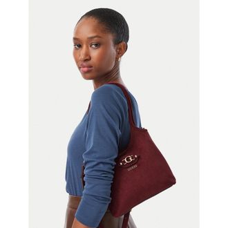 Guess Handtasche Guess Samantha Mini HWSG23 13750 Dunkelrot