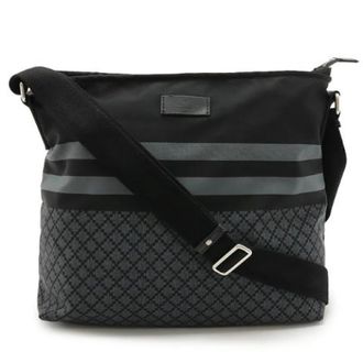 Gucci Pre-owned Nylon Umh&auml;ngetasche - - Pre-owned - Damen - Schwarzk - ONE SIZE