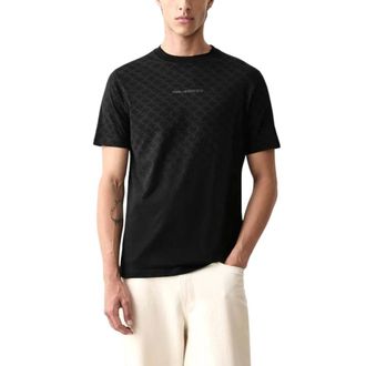 Karl Lagerfeld T-shirt - Homme - Tops - Noir - Taille: M