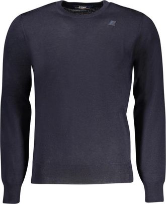 K-Way Homme, Pulls, Bleu, Taille: S Maille ras du cou