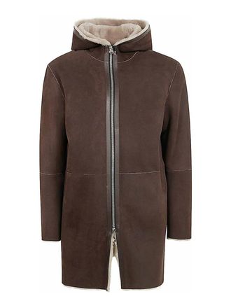 Tagliatore Manteau Court - Marron