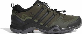 adidas Herren Terrex Swift R2 GORE-TEX Hiking Shoes, Night Cargo / Core Black / Base Green, 40 2/3 EU