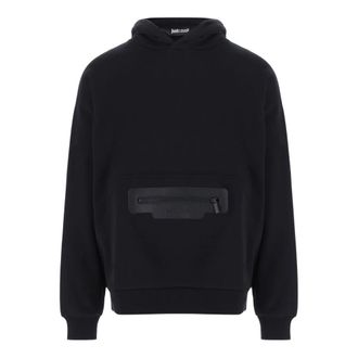 Just Cavalli Baumwoll-Sweatshirt - - Sweatshirts & Hoodies - Herren - Schwarzk - M