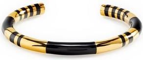 Aur&eacute;lie Bidermann Bracelet jonc plaqu&eacute; or