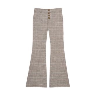 Ines De La Fressange Charlotte Hose - - Trousers - Damen - Braun - L