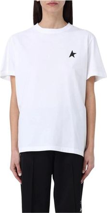 Golden Goose Femme, Tops, Blanc, Taille: 40 FR T-Chemises