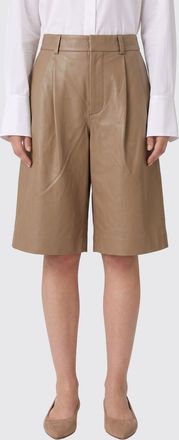 Yves Salomon Short Femme couleur Beige