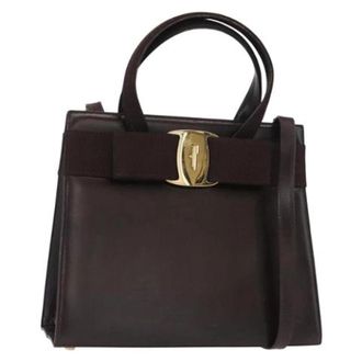 Ferragamo Pre-owned Handtasche - - Pre-owned - Damen - Braun - ONE SIZE