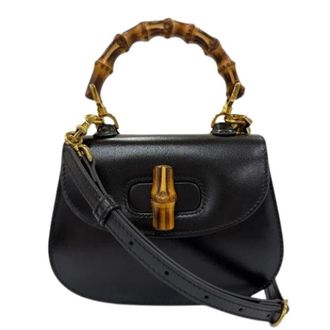 Gucci Sac bandouli&egrave;re vintage Pre-owned - Femme - Pre-owned - Noir - Taille: ONE Size