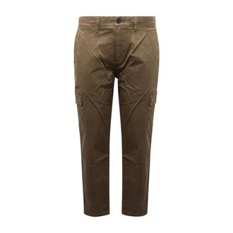 Sun 68 Cargohose Milit&auml;r Stil Kordelzug Taille - - Trousers - Herren - Gr&uuml;n - W33