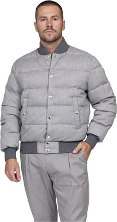 Dolce & Gabbana Wende-Steppjacke - - Jackets - Herren - Grau - XL