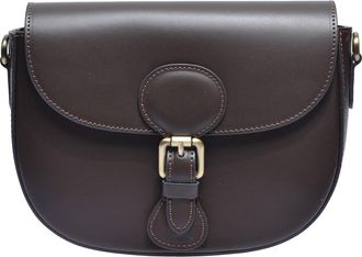 Isabella Rhea Kastanienbraun Rindsledertasche