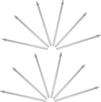 TOPBATHY Veemoon 30 St&uuml;ck Teiliges Metall-nadels&auml;ulen Ersatz f&uuml;r Industrielle N&auml;hmaschinen Verschlei&szlig;fest Stabile Fadenf&uuml;hrung Kompatibel Langlebige Metall-spu