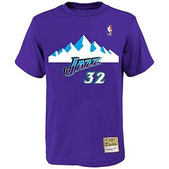 Mitchell & Ness NBA HWC Name & Number Tee - Utah Jazz Karl Malone - XL