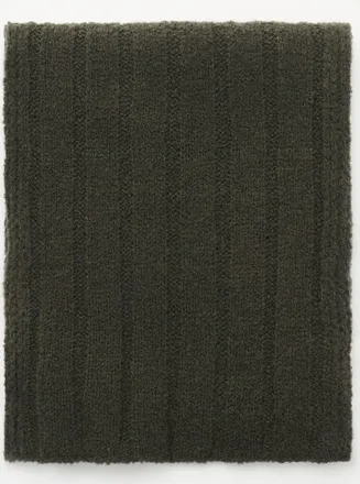 04651/ Herren - Schal Chunky Scarf dark olive