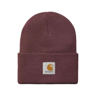 Carhartt Work in Progress Acrylic Watch Hat - - Accessories - Herren - Rot - ONE SIZE