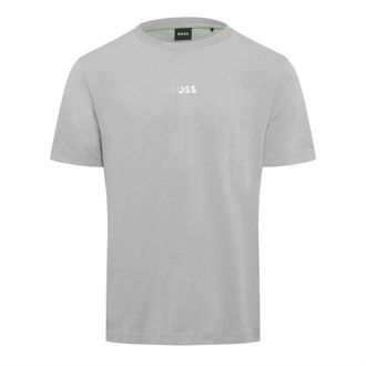 HUGO BOSS Join Poloshirt f&uuml;r Herren, Klassisch, kurz&auml;rmlig (Grau)
