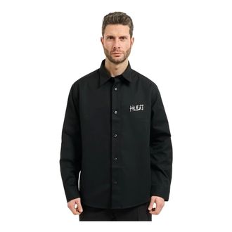 HUGO BOSS Homme, Chemises, Noir, Taille: 2XL Ebolt Oversized Shirt
