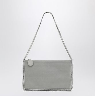 Stella McCartney Falabella shoulder pouch bag light grey