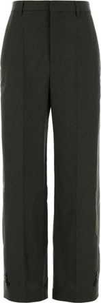 Jean Paul Gaultier Femme, Pantalons, Gris, Taille: 38 FR Pantalon en m&eacute;lange de laine